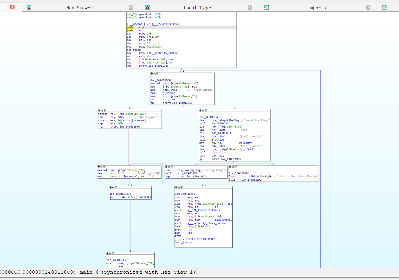 BUUCTF-reverse-reverse1